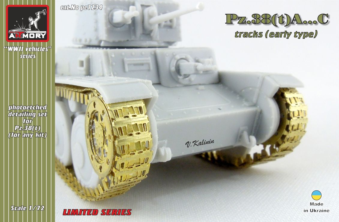 1/72 Pz.38(t) Ausf.A…C - tracks early - ARMORYMODELS.COM