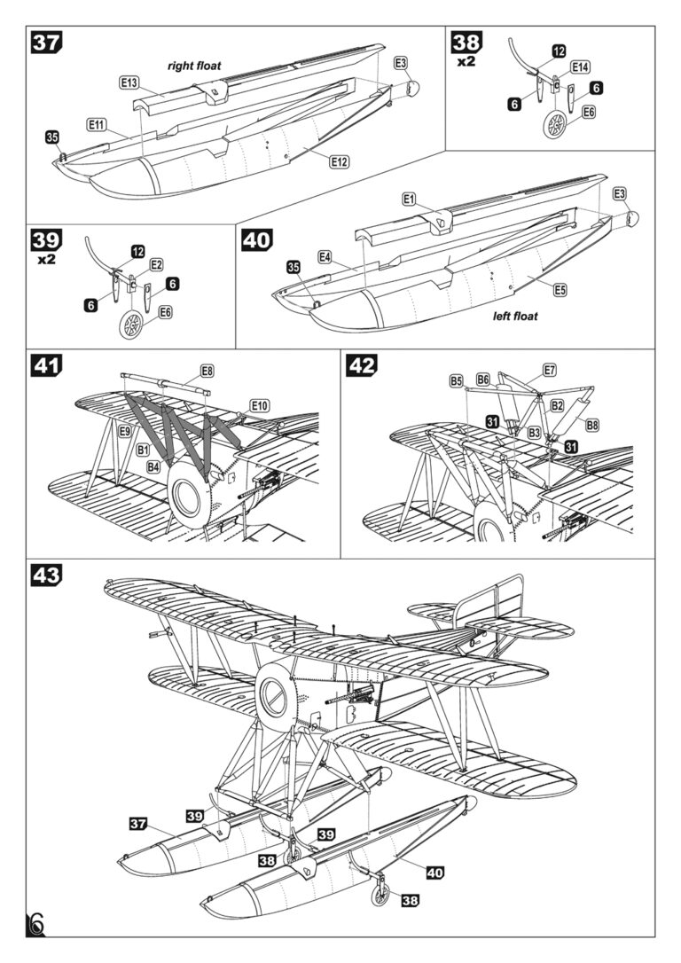 1/48 Fairey Flycatcher British Interwar FAA Floatplane Fighter, Late ...