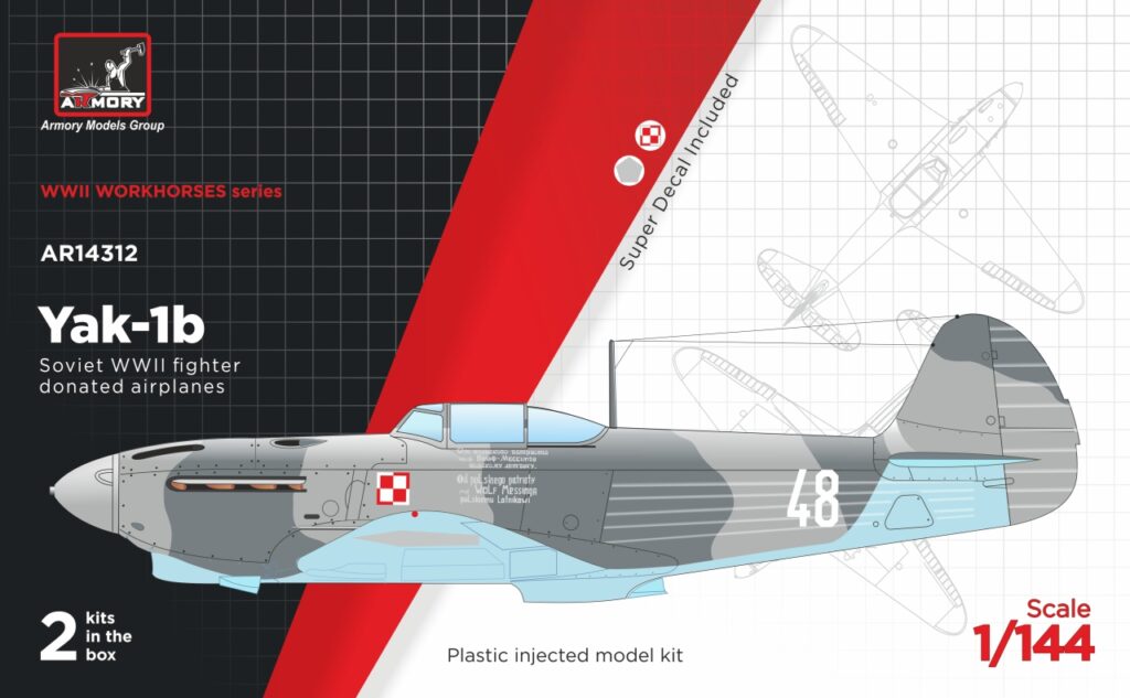 1/144 Yakovlev Yak-1b Donated Airplanes, Soviet WWII fighter ...
