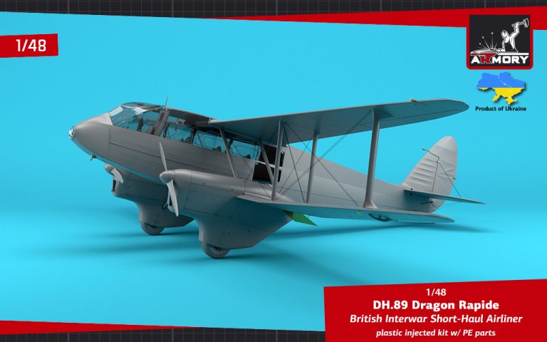 1/48 DH.89 Dragon Rapide - Short-Haul Airliner Interwar Service Pt.1 ...