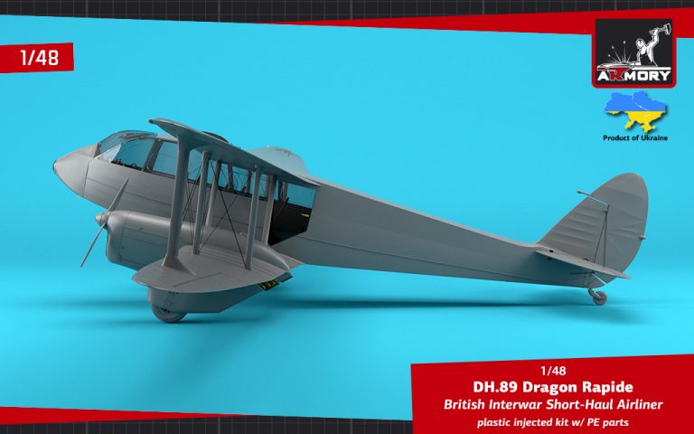 1/48 DH.89 Dragon Rapide - Short-Haul Airliner Interwar Service Pt.1 ...